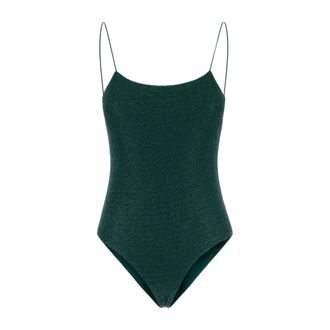 Os&eacute;ree Lumiere Maillot - - Swimwear - Damen - Gr&uuml;n - S