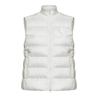 Brunello Cucinelli Femme, Vestes, Blanc, Taille: 40 FR Gilet matelass&eacute;