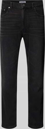 Review Straight Fit Jeans im Five-Pocket-Design