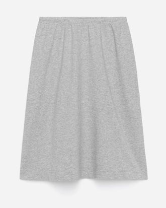 Arket Frotteerock Mit Kordelzug -Grau