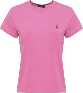 Ralph Lauren Femme, Tops, Rose, Taille: 38 FR Classic Fit Pony T-Shirt