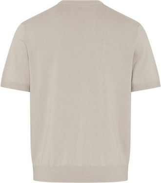 HUGO BOSS Kurzarmpullover Kanacho mit Kaschmir-Anteil, Rundhals