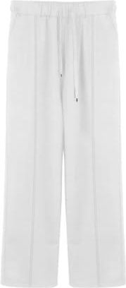 Generico Pantalon de surv&ecirc;tement pour femme dhiver pour femme avec cordon de serrage large, pantalon avec poches douces et confortables pour la course &agrave; pied, 