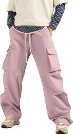 Generic Pantalon de jogging &agrave; coupe d&eacute;contract&eacute;e pour homme avec taille &eacute;lastique pour s&eacute;ances dentra&icirc;nement et de gym, pantalon de surv&ecirc;tement doux et extens