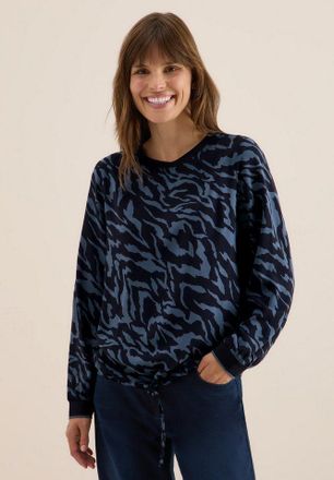 Cecil Langarmbluse aus softer Viskose