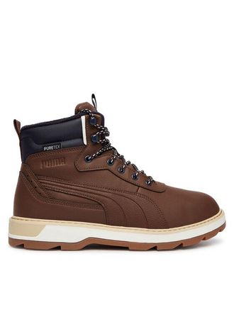 Puma Schn&uuml;rstiefeletten Desierto v3 Puretex 393928 Dunkelbraun