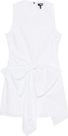 Rotate Rotate Birger Christensen, Femme, Robes, Blanc, Taille: 36 FR Robe sans manches avec