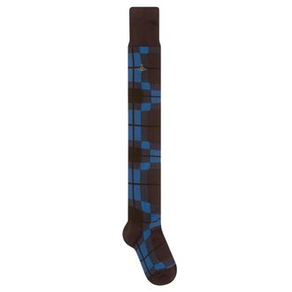 Vivienne Westwood Chaussettes Hautes Locharron - Femme - Accessoires - Multicolore - Taille: ONE Size