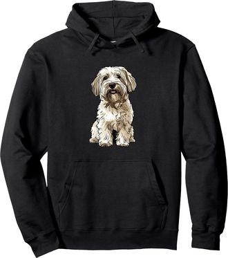 Whyitsme Design Coton de Tulear Hunde-Illustration Pullover Hoodie