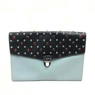 Prada Pre-owned Beaded Studs Clutch bag - - Pre-owned - Damen - Mehrfarbig - ONE SIZE
