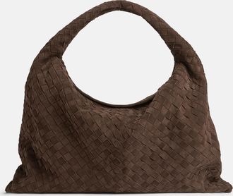 Bottega Veneta Große Hop Tasche Aus Wildleder