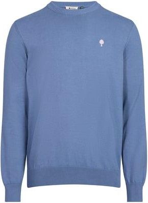 Faguo Pull col rond &agrave; broderie logo en coton