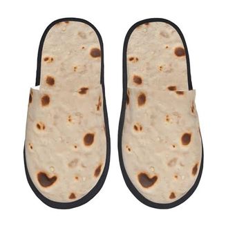 Generic Fourrure Pantoufles Tortilla Antid&eacute;rapant Pantoufles DHiver Chaud Chausson Hotel Pour Invit&eacute; Voyage H&ocirc;tel L