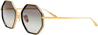 Linda Farrow unisex, Accessoires, Jaune, Taille: 54 MM LFL