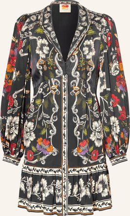 Farm Rio Farm Rio Kleid Rococo Flowers Mit R&uuml;schen schwarz