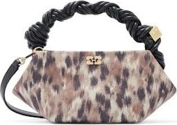 Ganni Femme, Sacs, Brun, Taille: ONE Size Bou Mini Taffeta