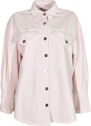 Dondup Femme, Blouses et Chemises, Rose, Taille: 40 FR Dondup Chemises