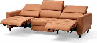 IKEA RULLERUM 3er-Sofa m 2 elekt Ruhesesseln