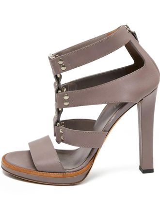 Gucci sandales en cuir 115 mm - Violet