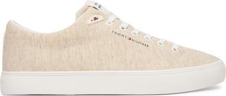 Tommy Hilfiger Sneakers Tommy Hilfiger Th Hi Vulc Core Low Chambray FM0FM05818 Beige