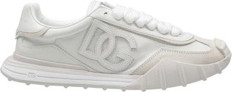 Dolce & Gabbana Homme, Chaussures, Blanc, Taille: 42 EU Baskets Athl&eacute;tiques DG
