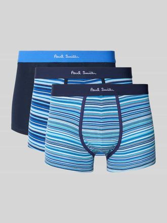 Paul Smith Trunks mit elastischem Logo-Bund im 3er-Pack