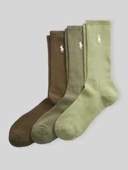 Ralph Lauren Socken aus Baumwoll-Mix im 3er-Pack