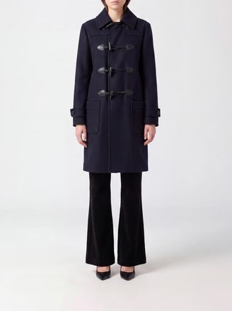 Polo Ralph Lauren Manteau droit en laine m&eacute;lang&eacute;e recycl&eacute;e avec brandebourgs