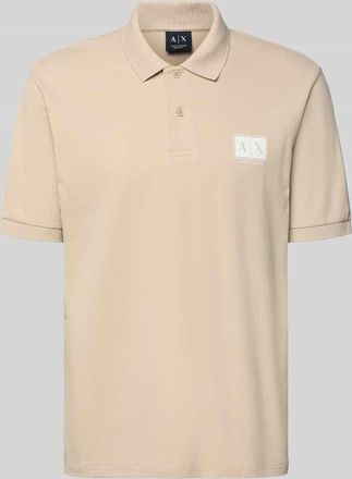 A|X Armani Exchange Regular Fit Poloshirt mit Knopfleiste