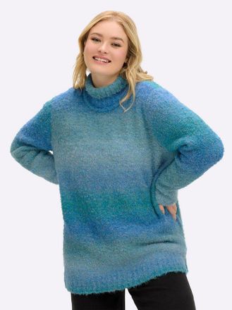 Sheego Strickpullover Pullover Langarm Jersey