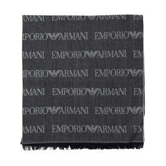 Emporio Armani Graue Schal Kollektion - - Accessories - Herren - Grau - ONE SIZE