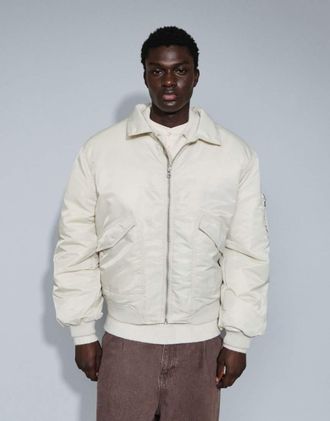 Asos bomber oversize neutre