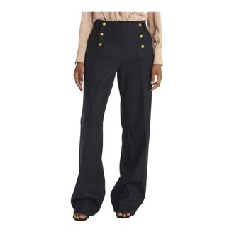 N&deg;21 Wide Hosen - - Trousers - Damen - Blau - M