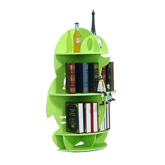 Generic Kinderbücherregal, einfaches Bücherregal aus Holz, Regal mit starker Tragfähigkeit, geeignet for den Kindergarten zu Hause(Color4)