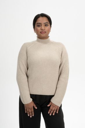 Mela Damen vegan Strickpullover Analah Pebble Melange