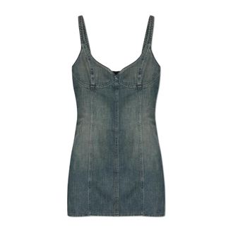 Balenciaga Denim Kleid - - Dresses - Damen - Blau - S
