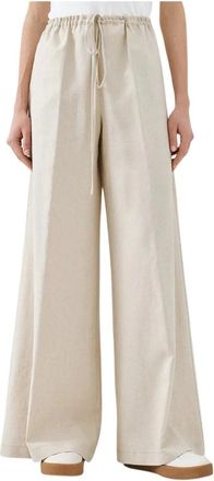 Access Fashion Access Fashion, Femme, Pantalons, Beige, Taille: 42 FR Wide Pantalons