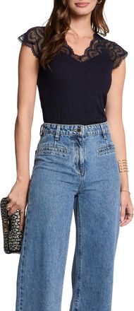 Morgan Damen 251-deli Tanktops, Marineblau, Größe M, 42