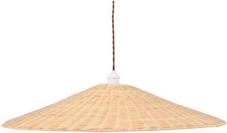 Paris Prix Paris Prix - Lampe Suspension en Rotin Herrestad 80cm Naturel
