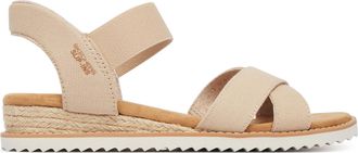 Skechers Sandalen Skechers BOBS Desert Kiss - Golden Lily 114418/NAT Beige