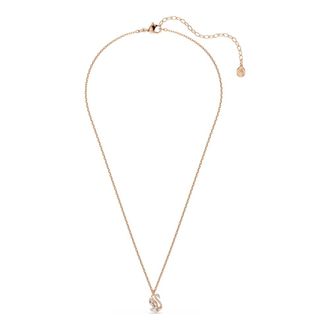 Swarovski Schwan-Halskette - - Accessories - Damen - Wei&szlig; - ONE SIZE