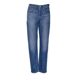 Levi's 501 Crop - - Jeans - Damen - Blau - W29