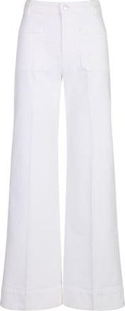 Victoria Beckham Jean large en coton m&eacute;lang&eacute;