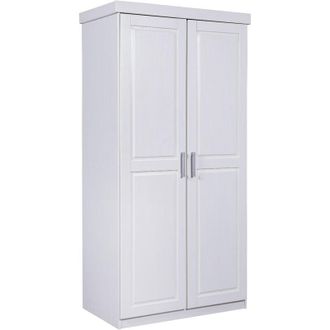 Inter Link SAS Magnus Kleiderschrank 2-Trg. Breite 95 cm, H&ouml;he 190 cm wei&szlig;