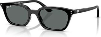 Ray-Ban Lunettes de soleil Zaya pour femme, Noir, Taille unique