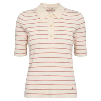 Mos Mosh MOS Mosh, Femme, Tops, Multicolore, Taille: 36 FR MMCaliz Stripe SS Knit