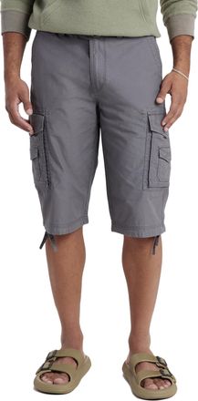 Unionbay Herren Cordova Cargo-Shorts mit Gürtel - Reg und Big and Tall Größen Cargohose, Graue Gans, 56