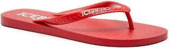 Iceberg Vertical Logo Slipper - - Shoes - Herren - Rot - 40 EU