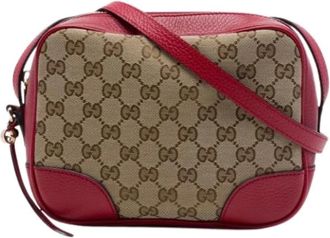 Gucci Sac bandouli&egrave;re Bree Pre-owned - Femme - Pre-owned - Rouge - Taille: ONE Size
