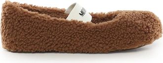 Moon Boot Femme, Chaussures, Brun, Taille: 41 EU Ballerine en Shearling